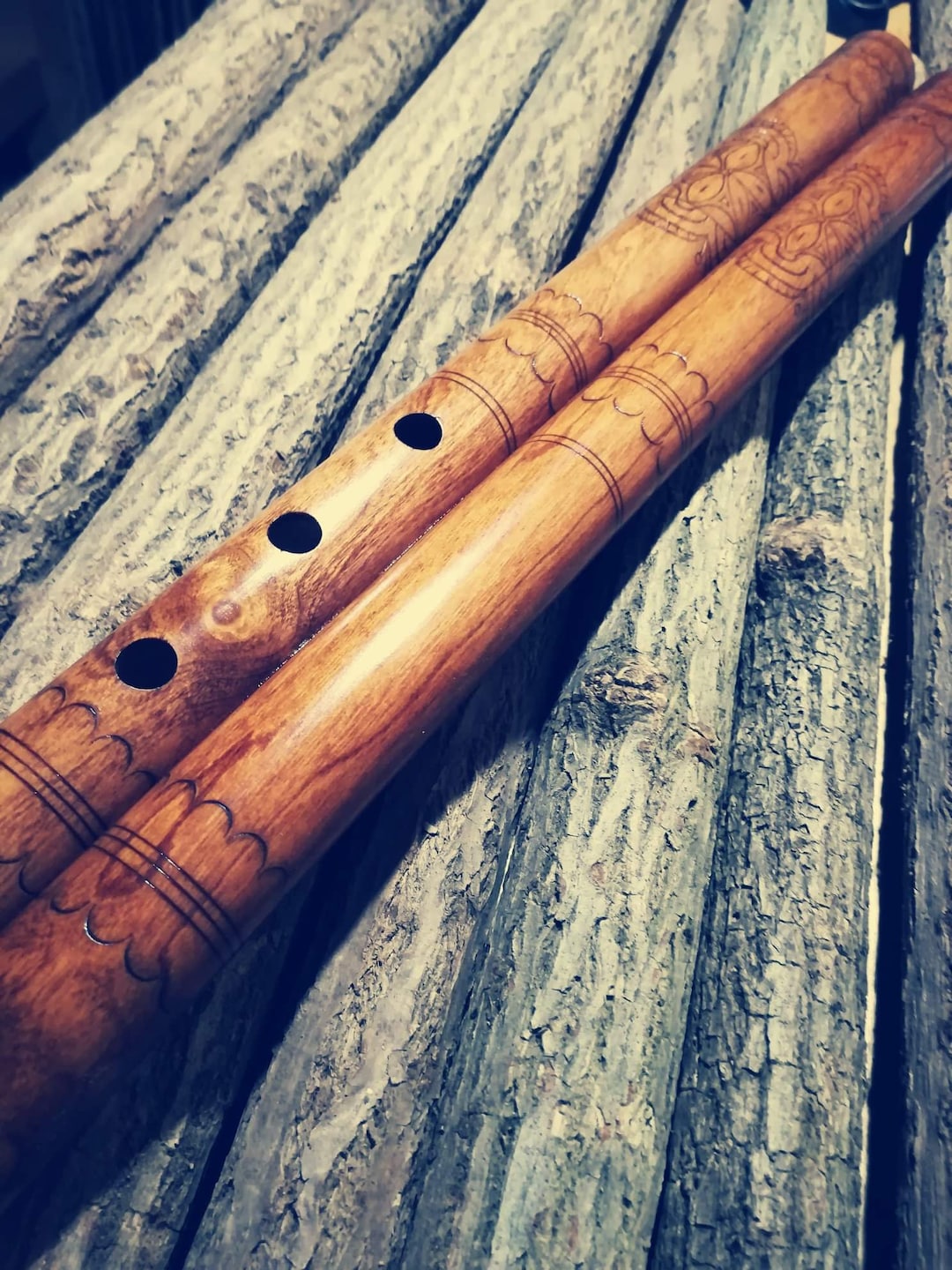 Double Whistle/ in Tone E 52 Cm / 20,47 In - Etsy