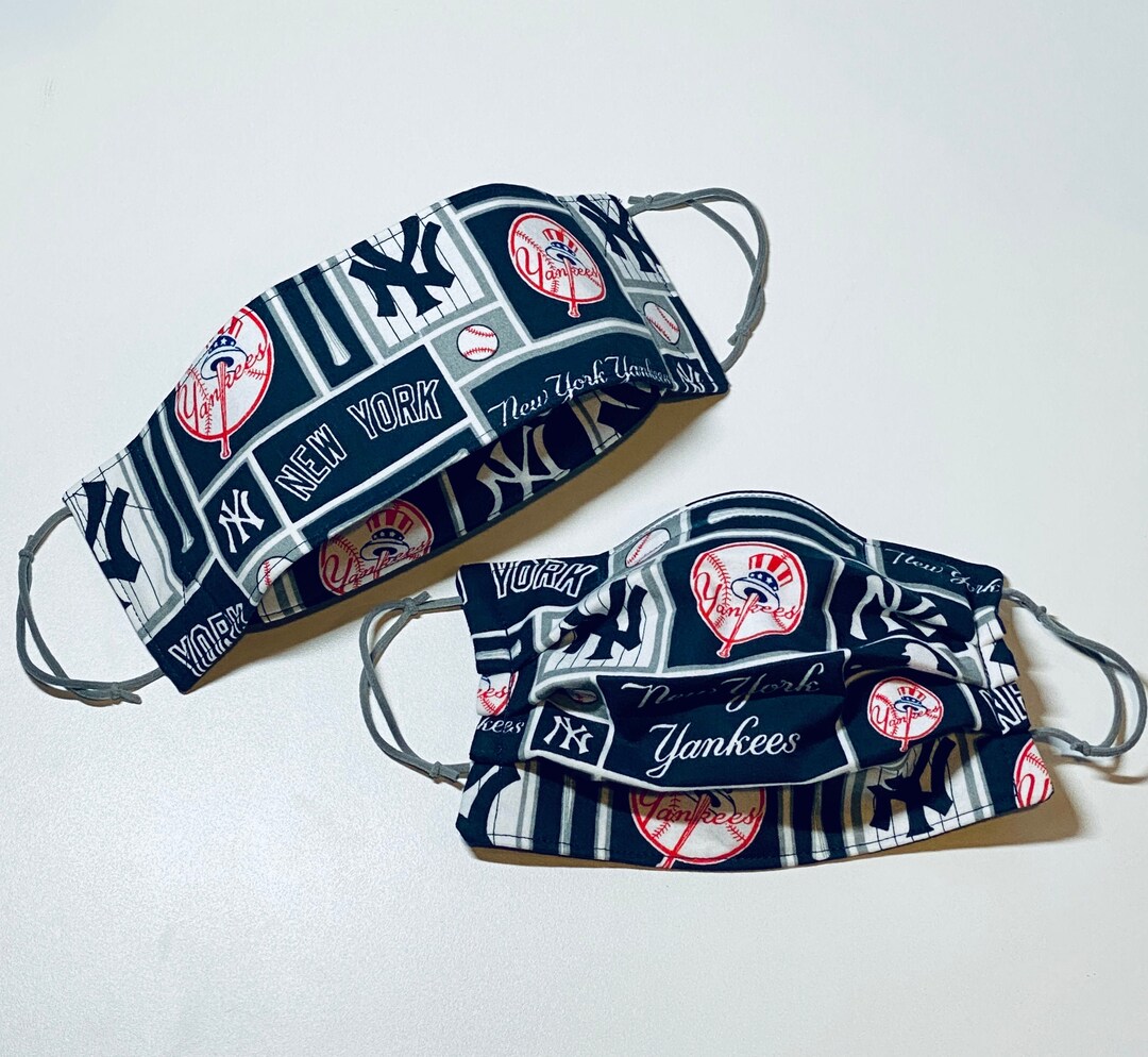 MLB New York Yankees 4-layer Face Masks - Etsy