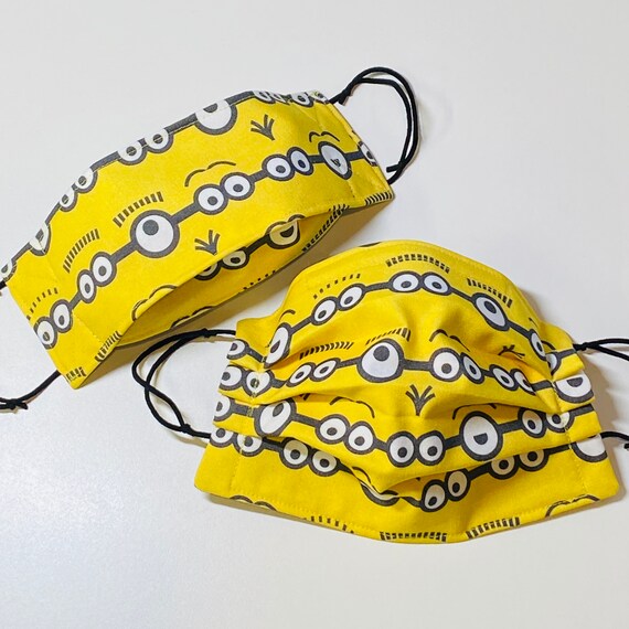 Minions Despicable Me 4-layer Face Masks - Etsy Ireland