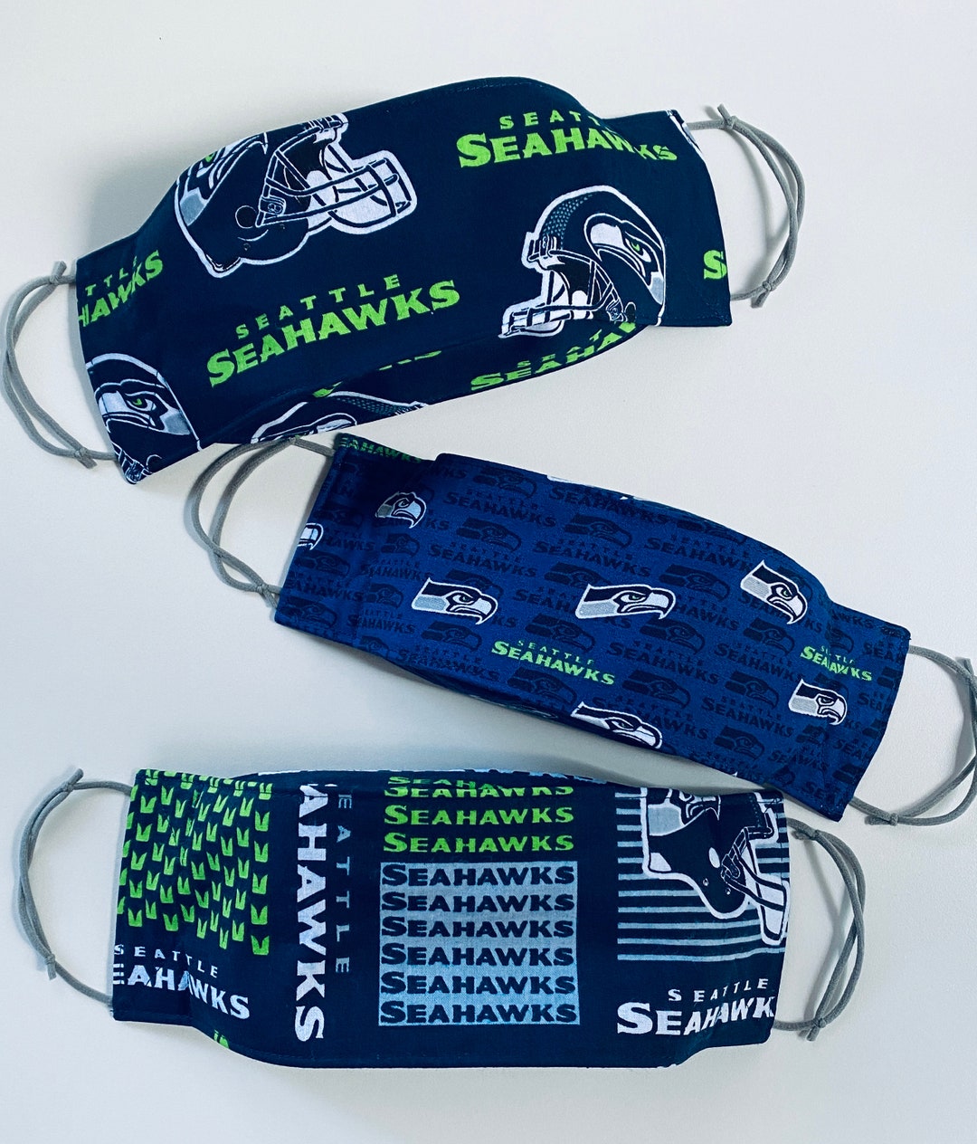 NFL Seattle Seahawks 4-layer Face Masks - Etsy