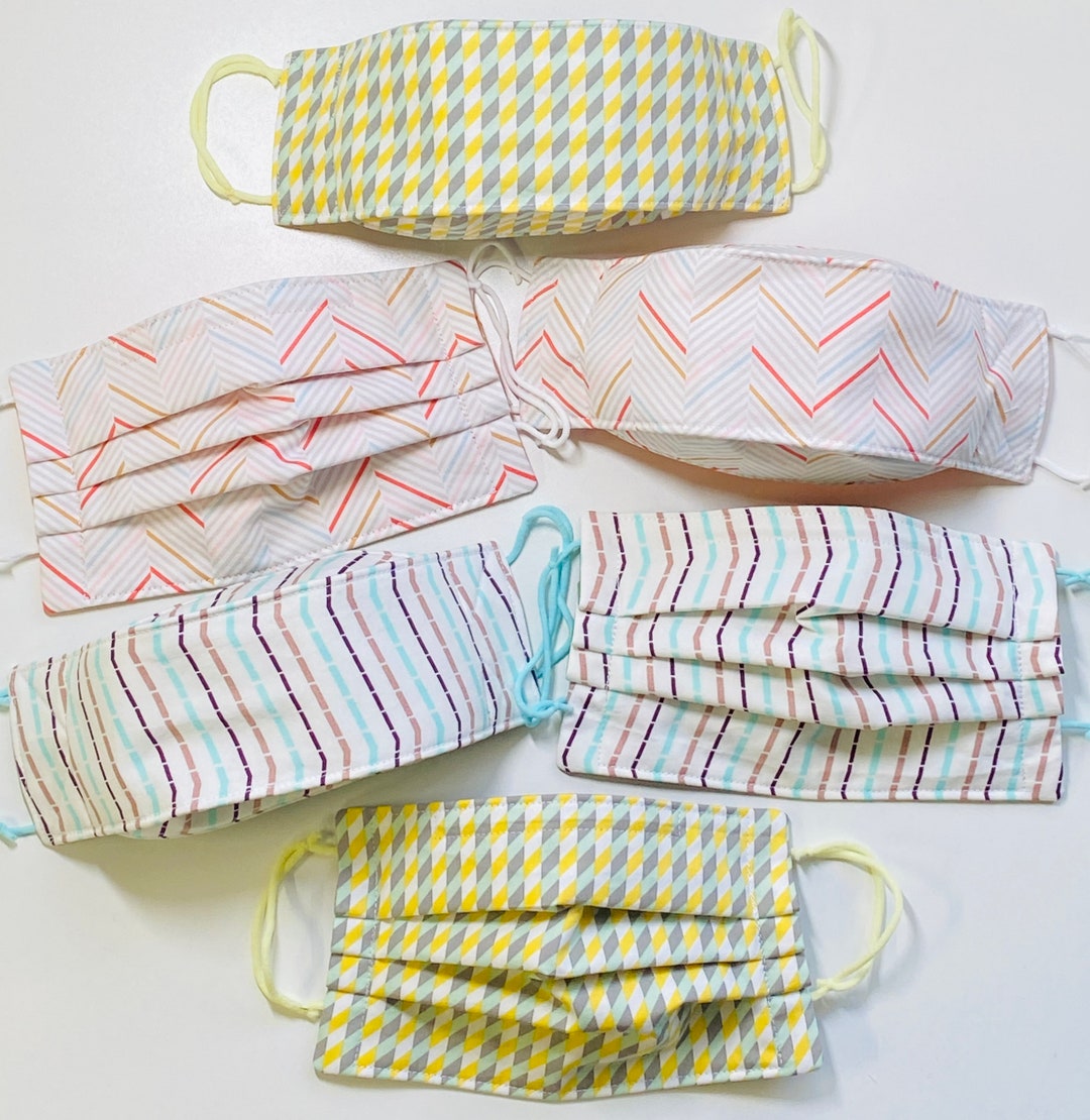 Angles Shapes Geometry Face Masks - Etsy