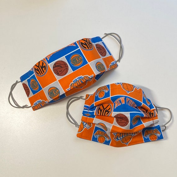 Nba New York Knicks 4 Layer Face Masks Etsy