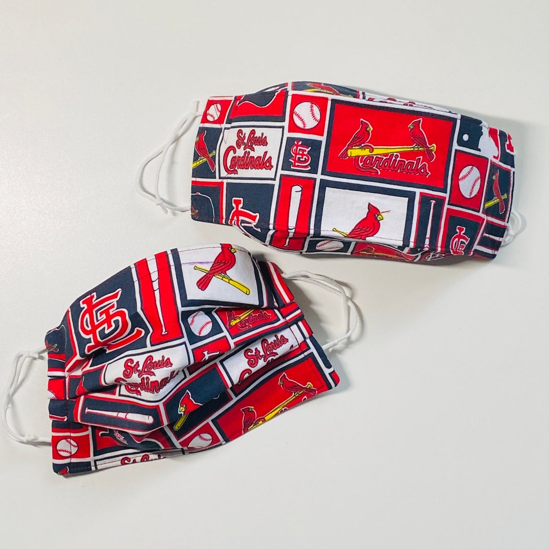 MLB St. Louis Cardinals 4-layer Face Masks - Etsy