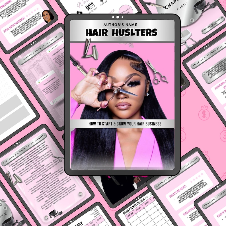 Hair Ebook | PLR Done for You Ebook Template | Starting a Hair Business ...
