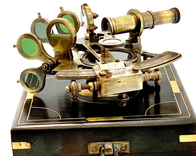Antique Maritime Nautical Compass Sextant Vintage Marine | Etsy