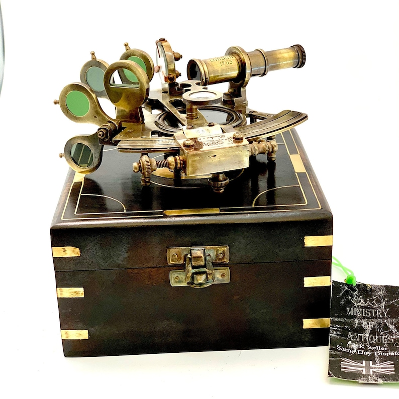 Antique Maritime Nautical Compass Sextant Vintage Marine - Etsy