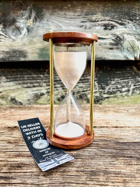 Antique Hourglass Sand Timers Antique Sand Timer Vintage Sand Clock
