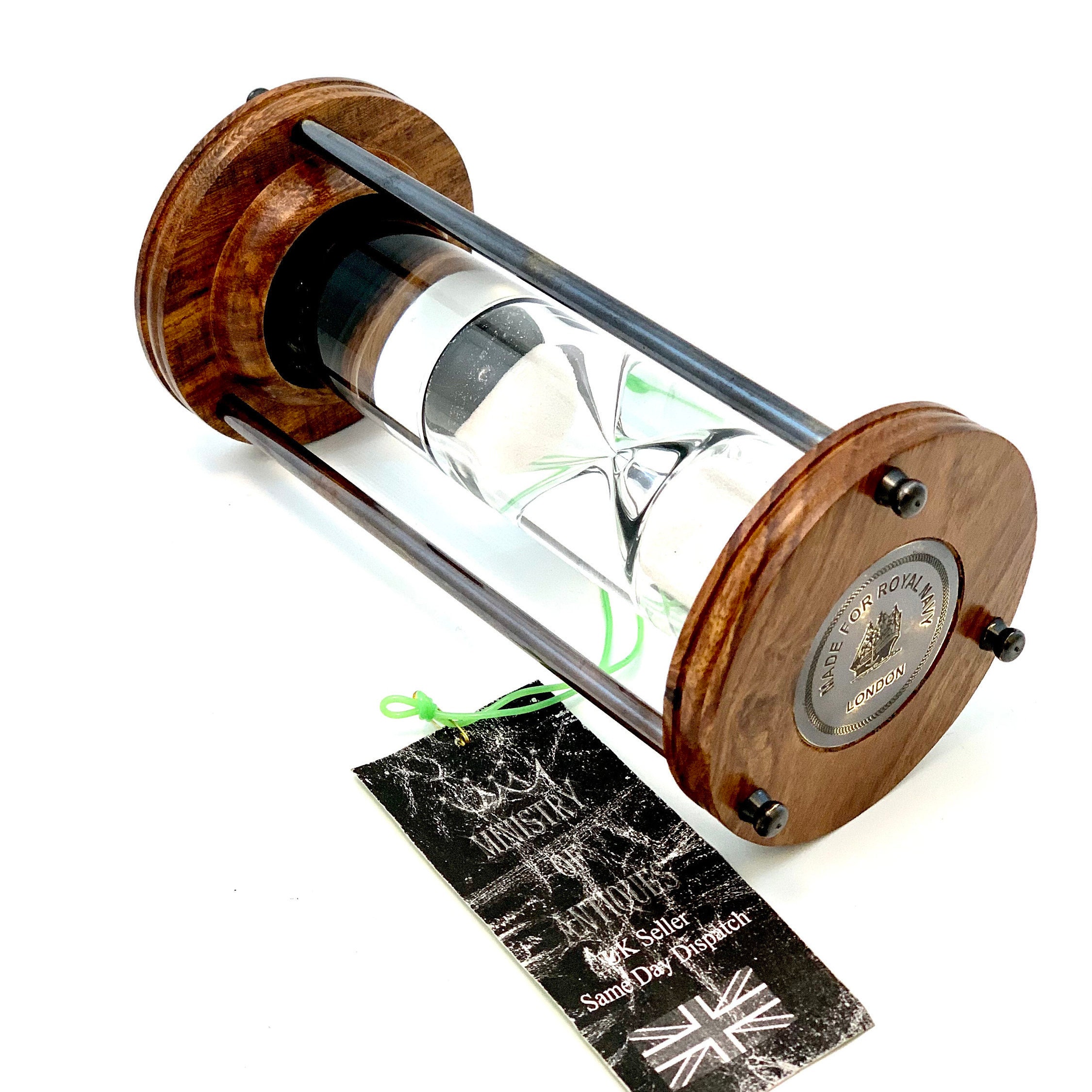 Vintage Floating Sand Timer Liquid Antique Solid Brass Ship | Etsy