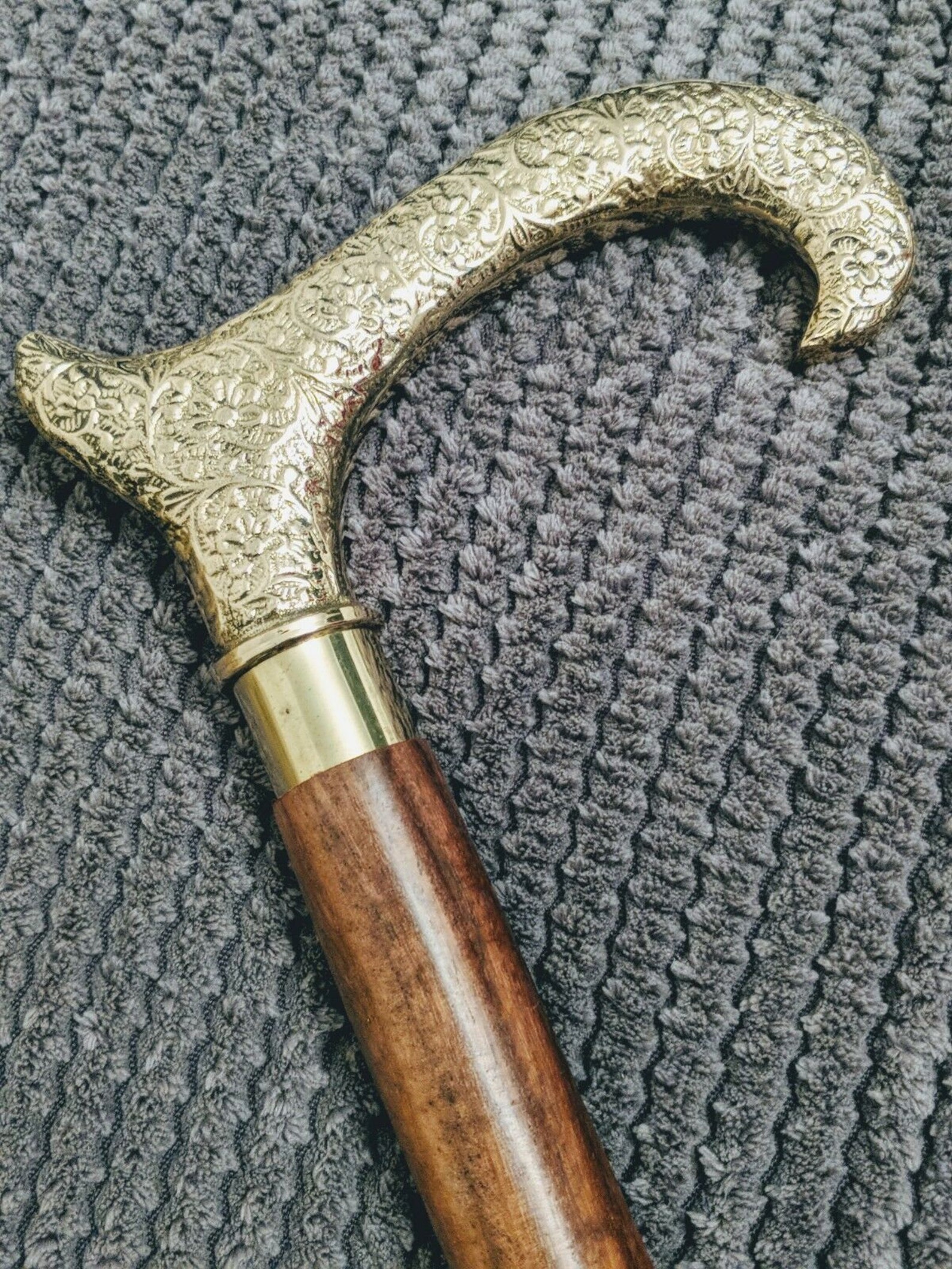Derby Stylish Walking Cane For Man and Women Natural Wood | Etsy