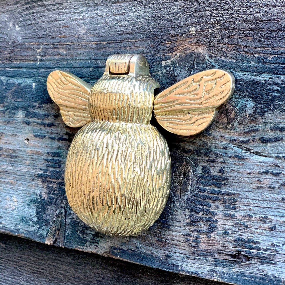 Solid Brass Bumble Bee Door Knocker Antique Vintage Country | Etsy