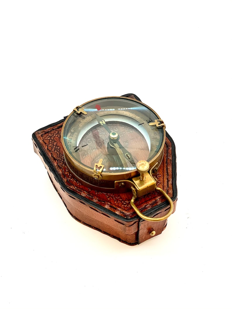 Antique Vintage Brass 3 Compass Nautical Map Reader - Etsy UK
