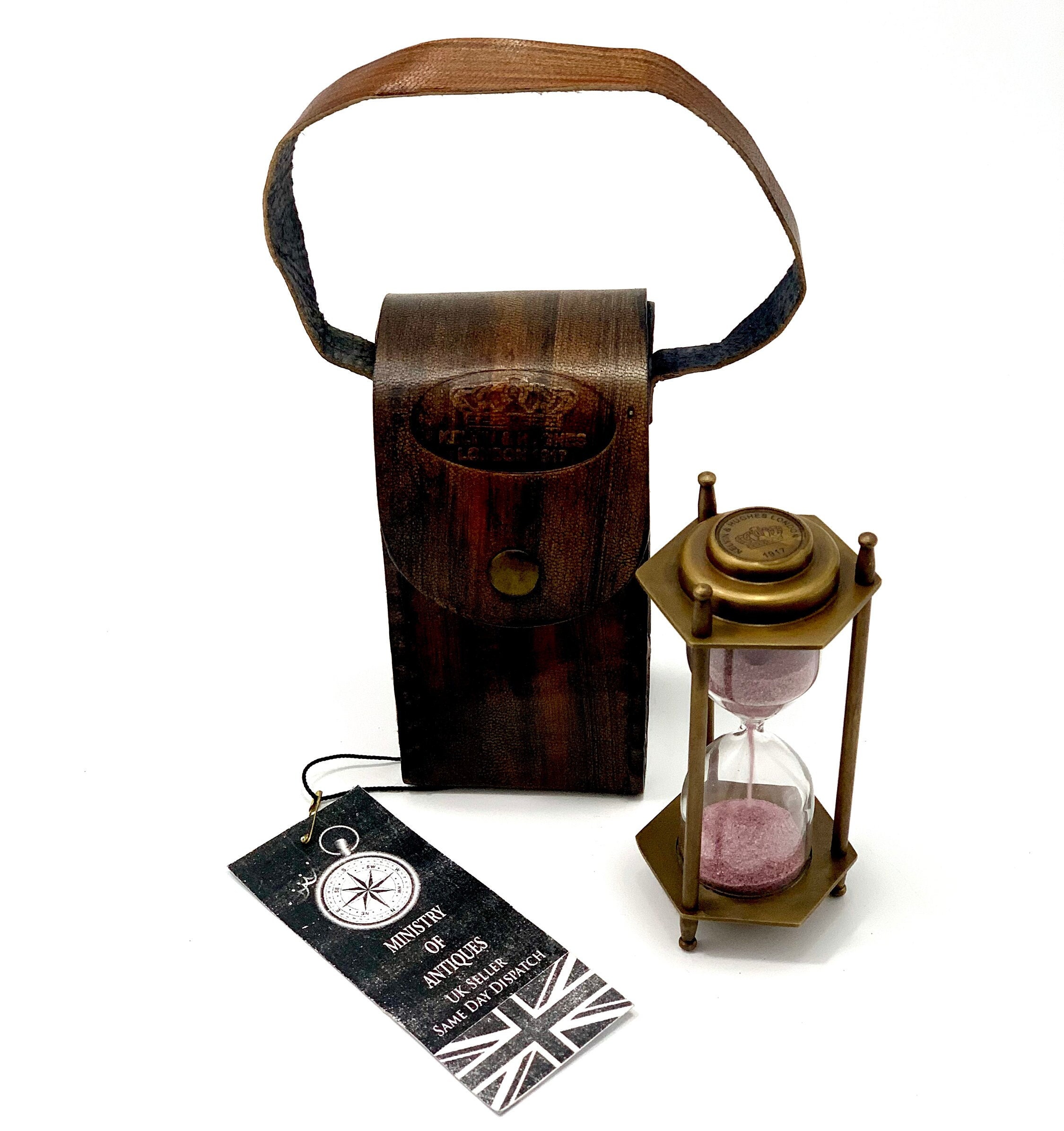 Kelvin & Hughes London Brass Sand Timer Nautical Antique - Etsy