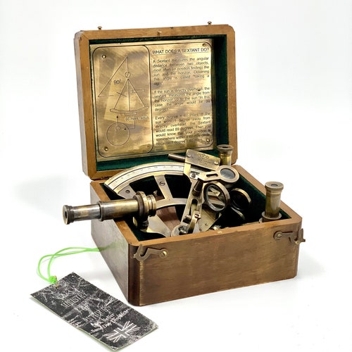 Antique Maritime Nautical Compass Sextant Vintage Marine - Etsy