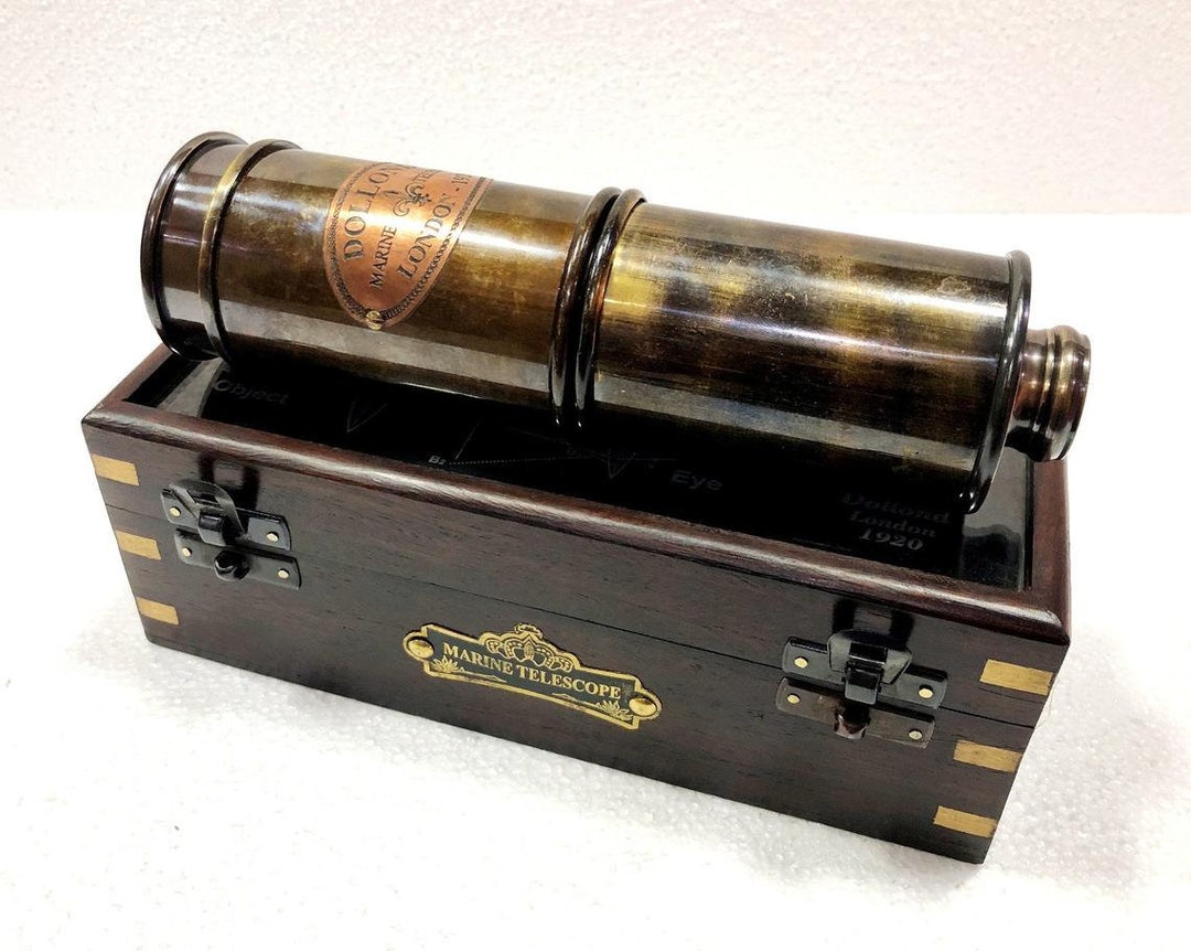 Dolland London Telescope Antique Maritime Brass Nautical Vintage ...