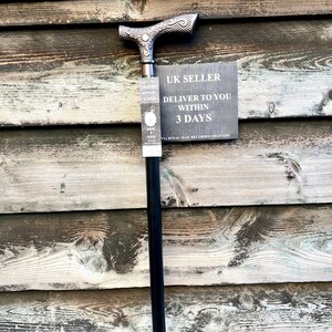 Artistic Wooden Walking Stick - A Beautiful Piece of Functional Art ...