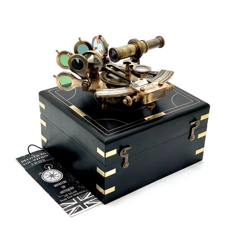 Antique Maritime Nautical Compass Sextant Vintage Marine - Etsy