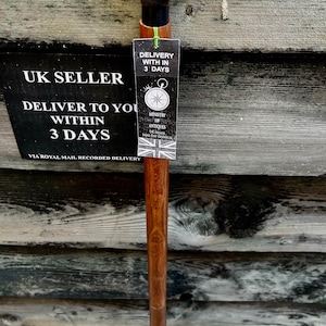 Hammer Handle Elegant Sturdy Natural Polished Foldable Wooden Walking ...