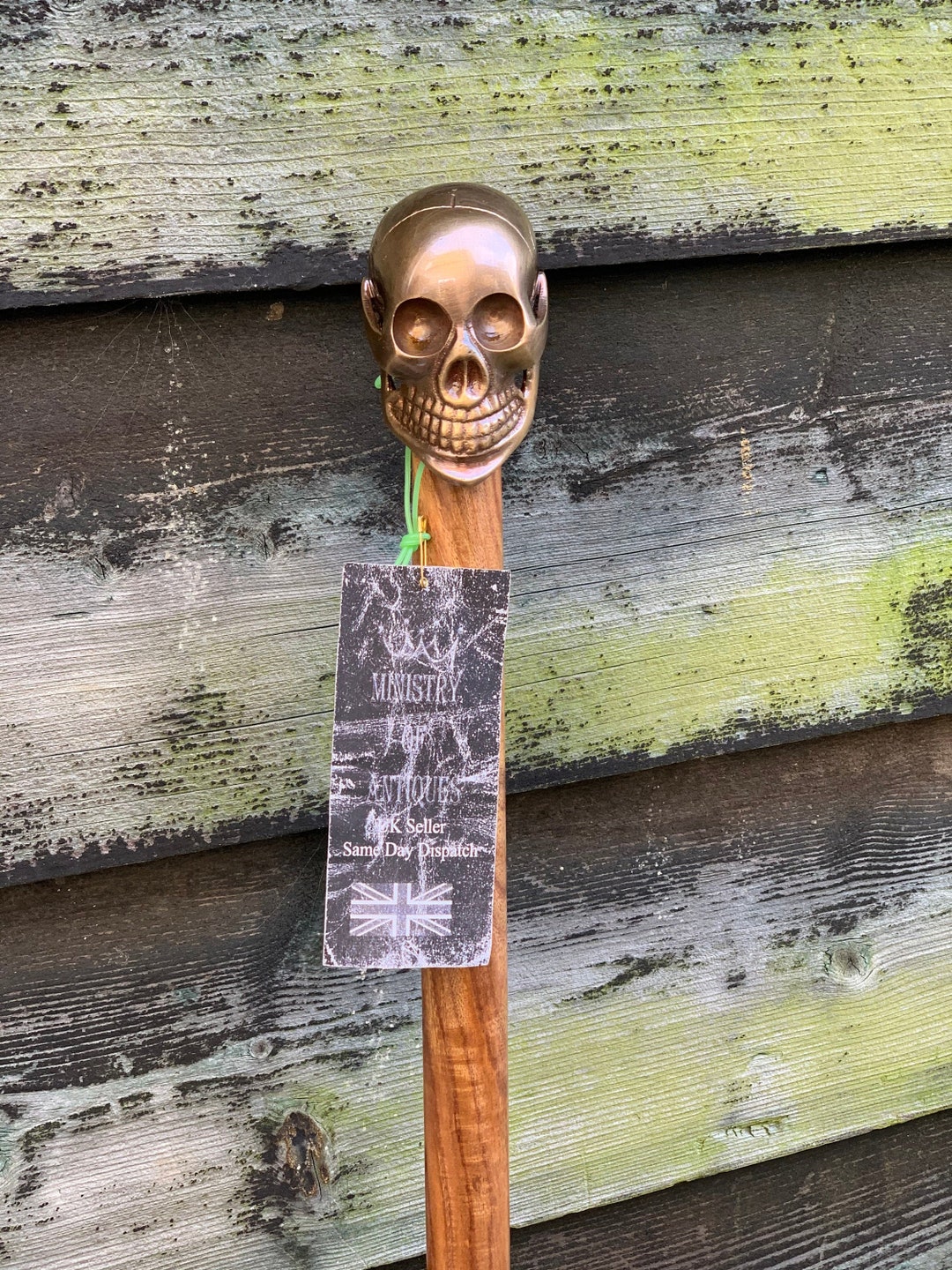 Skull Head Handle Handmade Victorian Design Men Women Three Piece ...