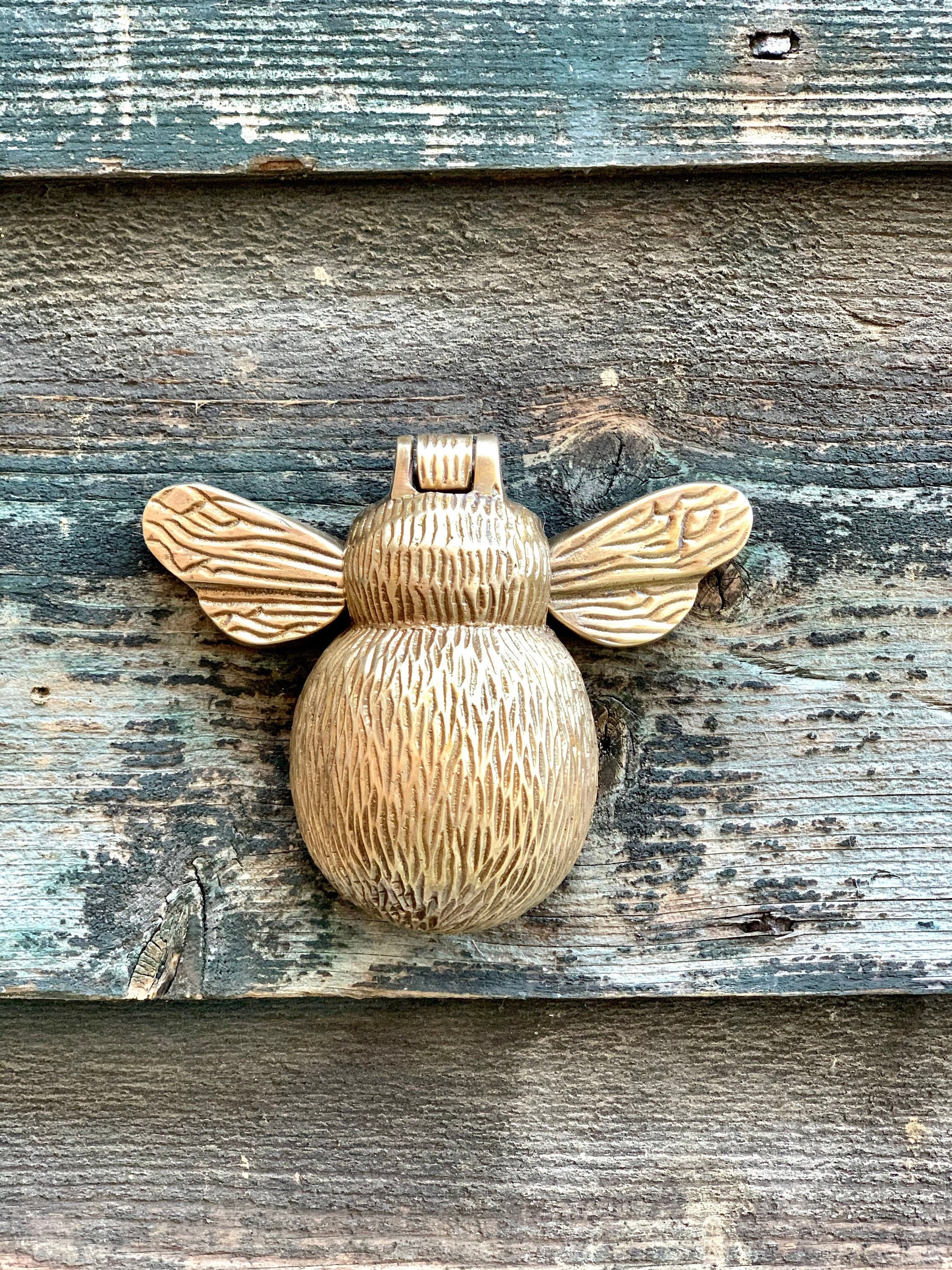 Solid Brass Bumble Bee Door Knocker Antique Vintage Country | Etsy