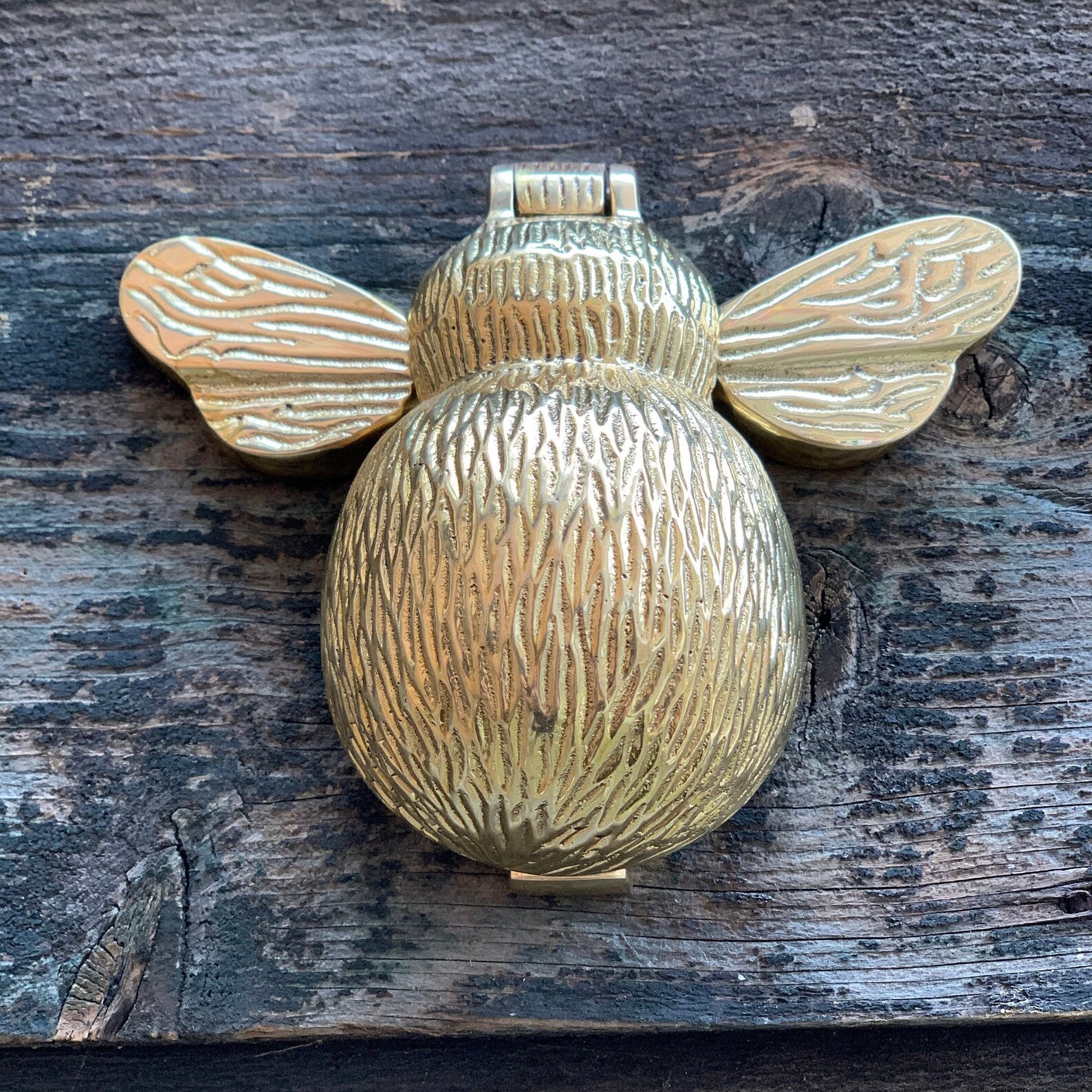 Solid Brass Bumble Bee Door Knocker Antique Vintage Country | Etsy