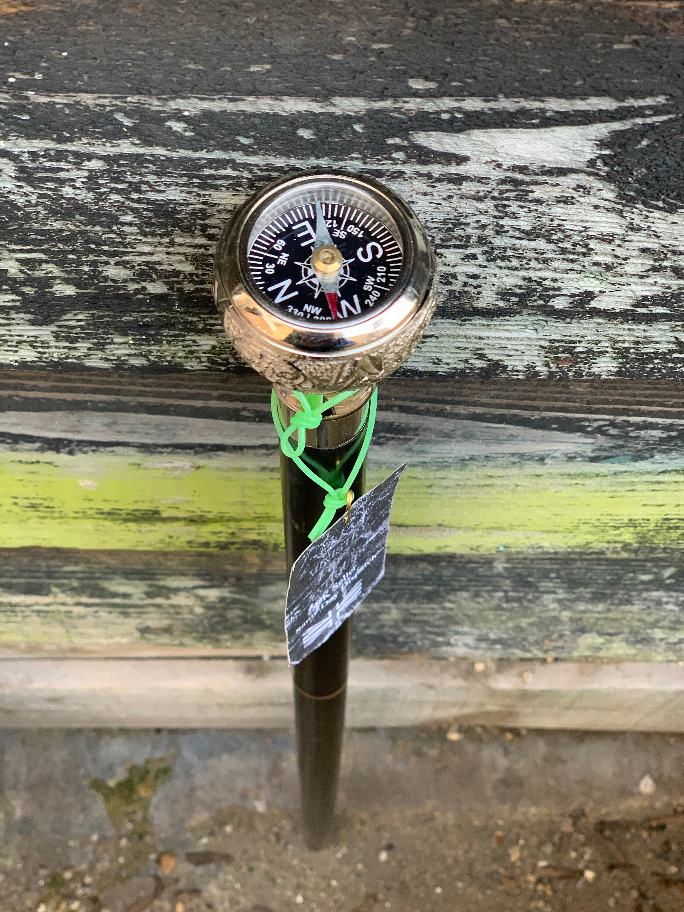 Compass Handle Royal Engineers Walking Cane Walking Stick Royal Canes ...