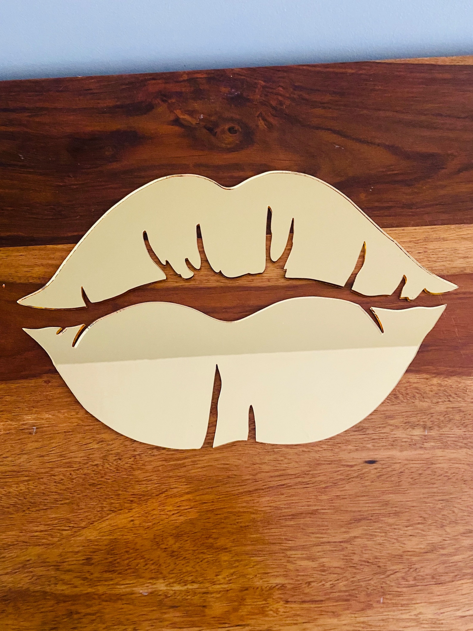 Mirror Acrylic Lips Acrylic Lip Decor Wall Decor Wall Lips - Etsy