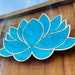 Mirrored Lotus Flower Wall Art - Etsy UK