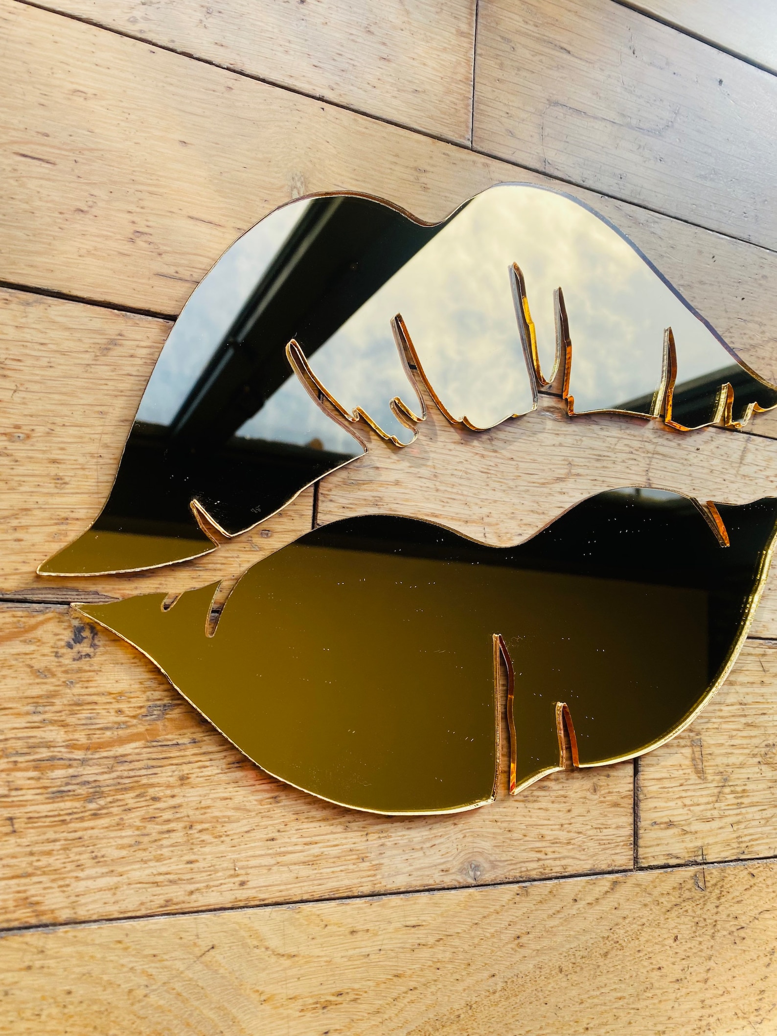 Mirror Acrylic Lips Acrylic Lip Decor Wall Decor Wall Lips - Etsy