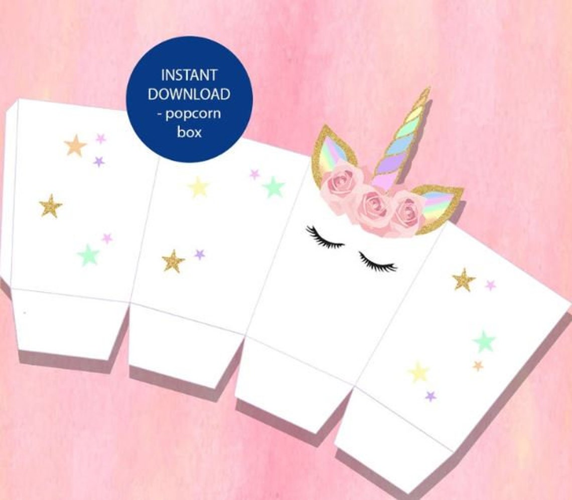 Complete Unicorn Party Package, Digital Unicorn Birthday Package ...