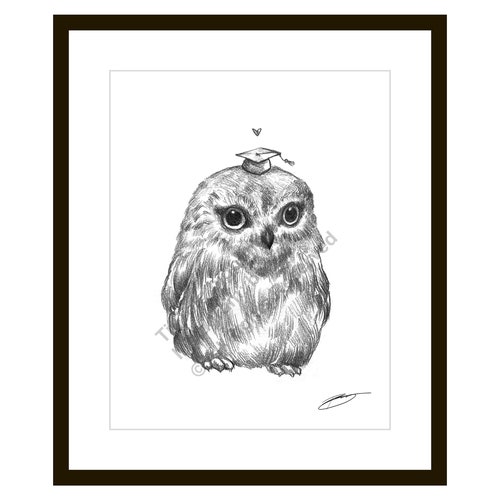 Fat Little Bird Sketch Drawing Illustration 8.5 X 11 | Etsy