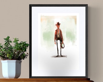 Indiana Jones Print | Etsy