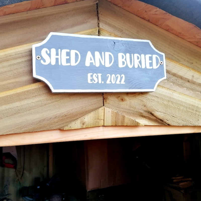 Funny Painted Sign - Etsy UK