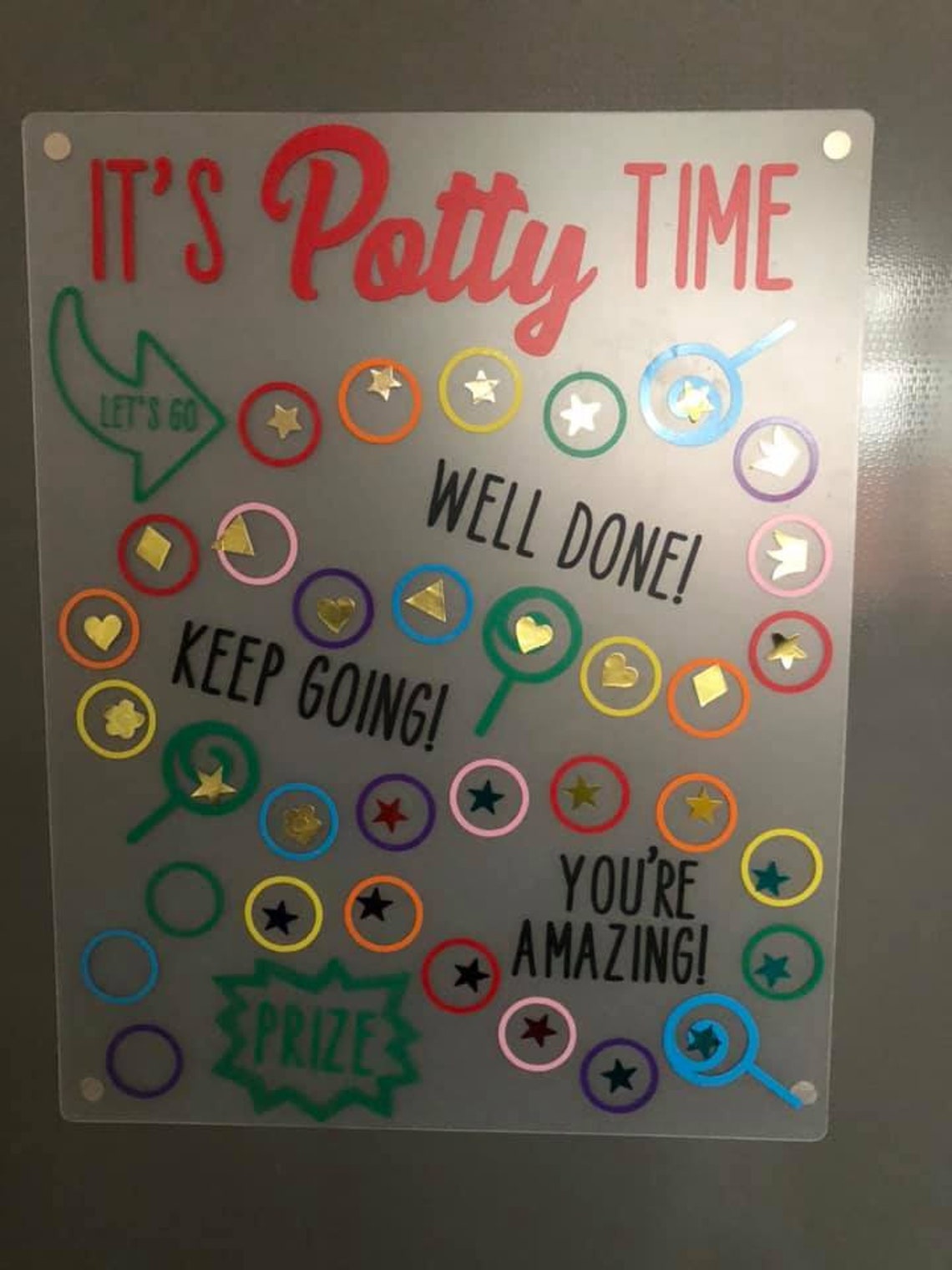 Potty Chart Toilet Training Reward | Etsy