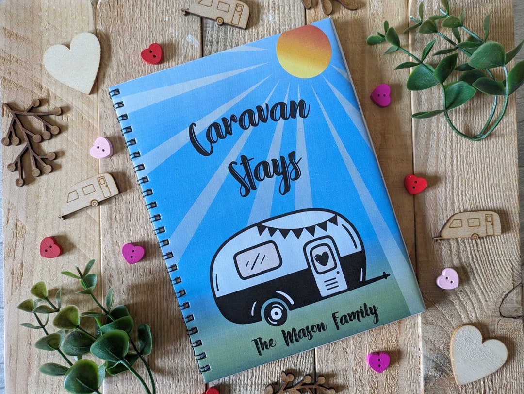 Caravan Adventure Journal: A5 Travel Log Book - Etsy