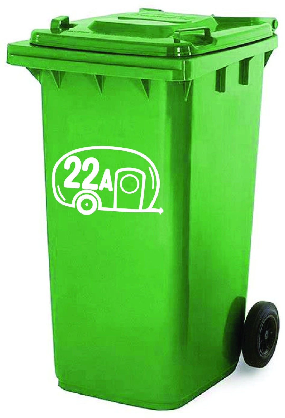 Wheelie Bin Decal | Bin Sticker | House Number | Wheelie Bin | Fun ...