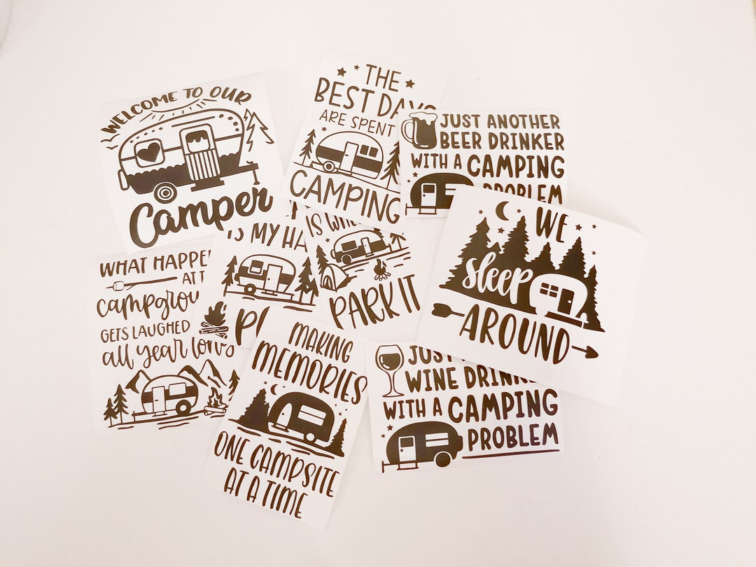 Camper | Caravan | Motorhome | Camping | Decals | Stickers | Vehicle - Etsy