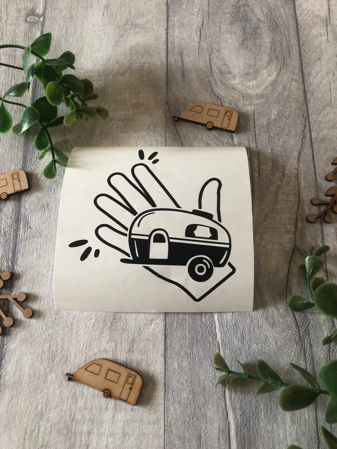 Wave Club Caravan Decal | Hello Sticker | Caravan | Hi | Say Hello ...