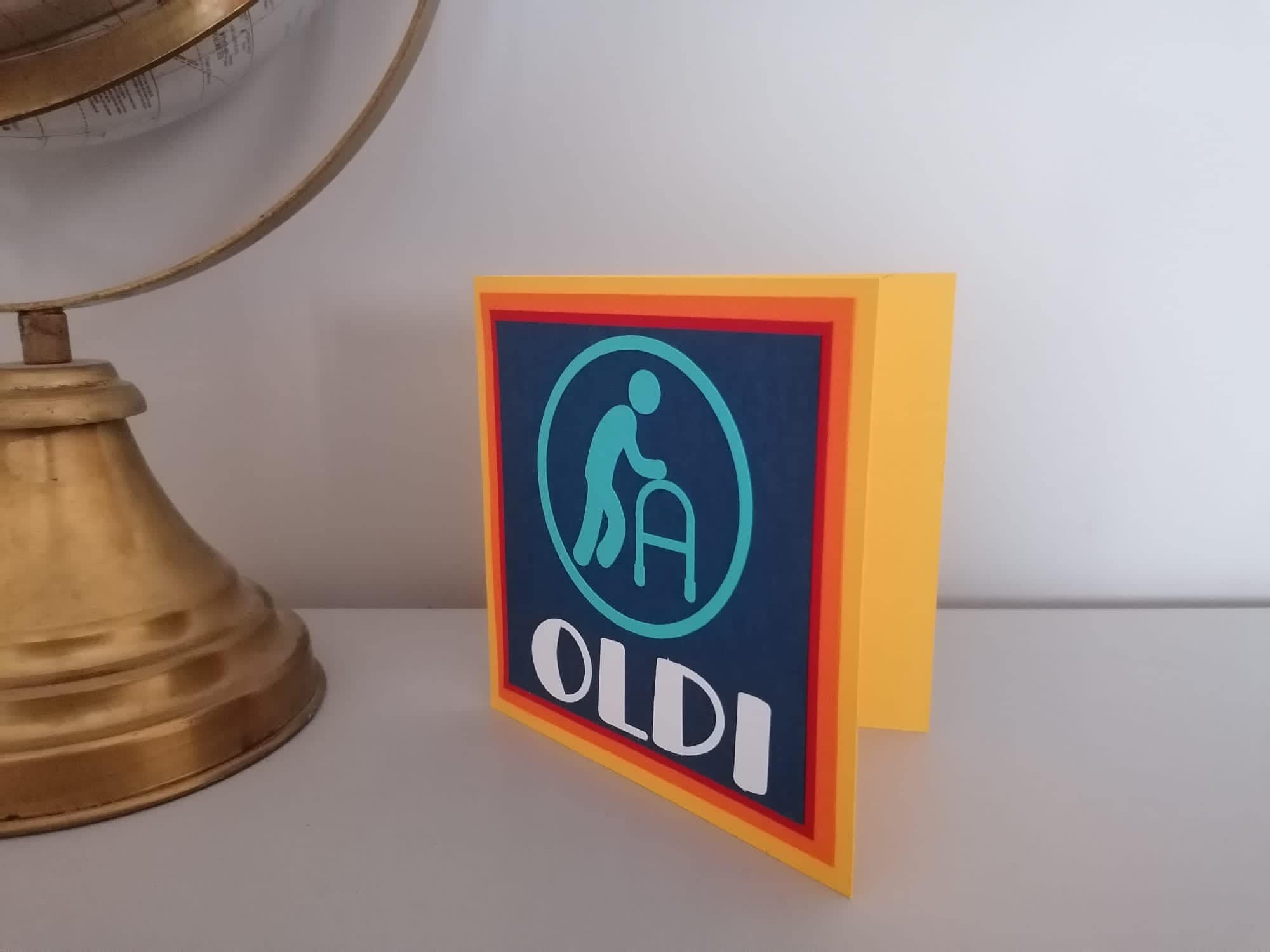 Oldi Birthday Card | Funny | Humour | Gift - Etsy