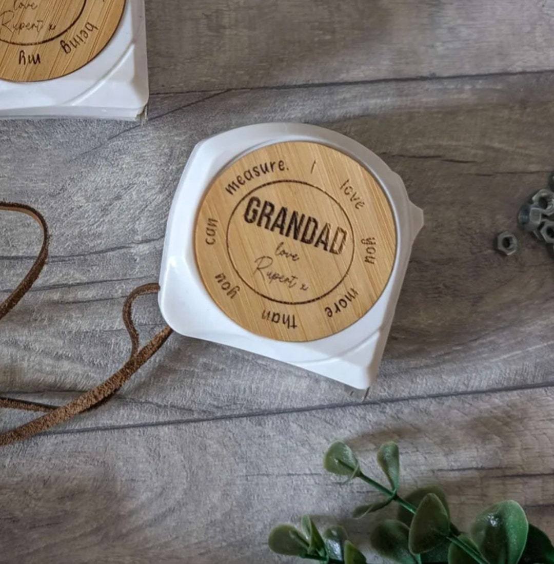 Personalised Tape Measure | Tools | Tape Measure | Laser Engraved ...