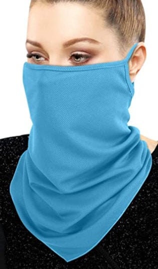 Neck Gaiter With Ear Loops - Etsy