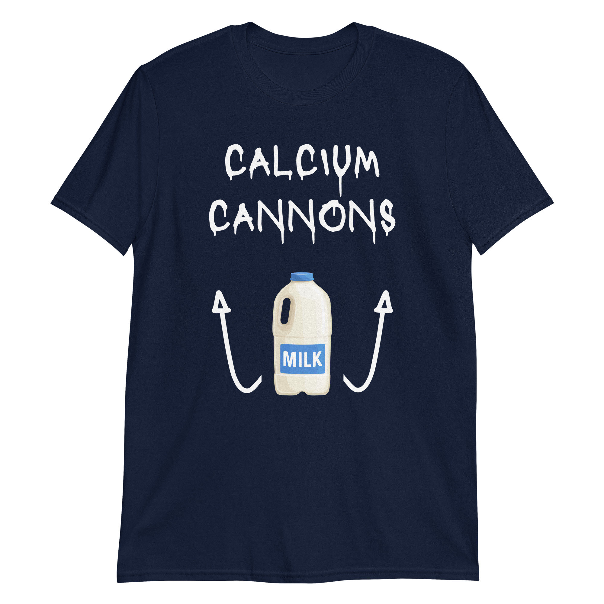 Calcium Cannons - Funny Shirt, Unisex, Big Boob Shirt, Funny Gift for ...