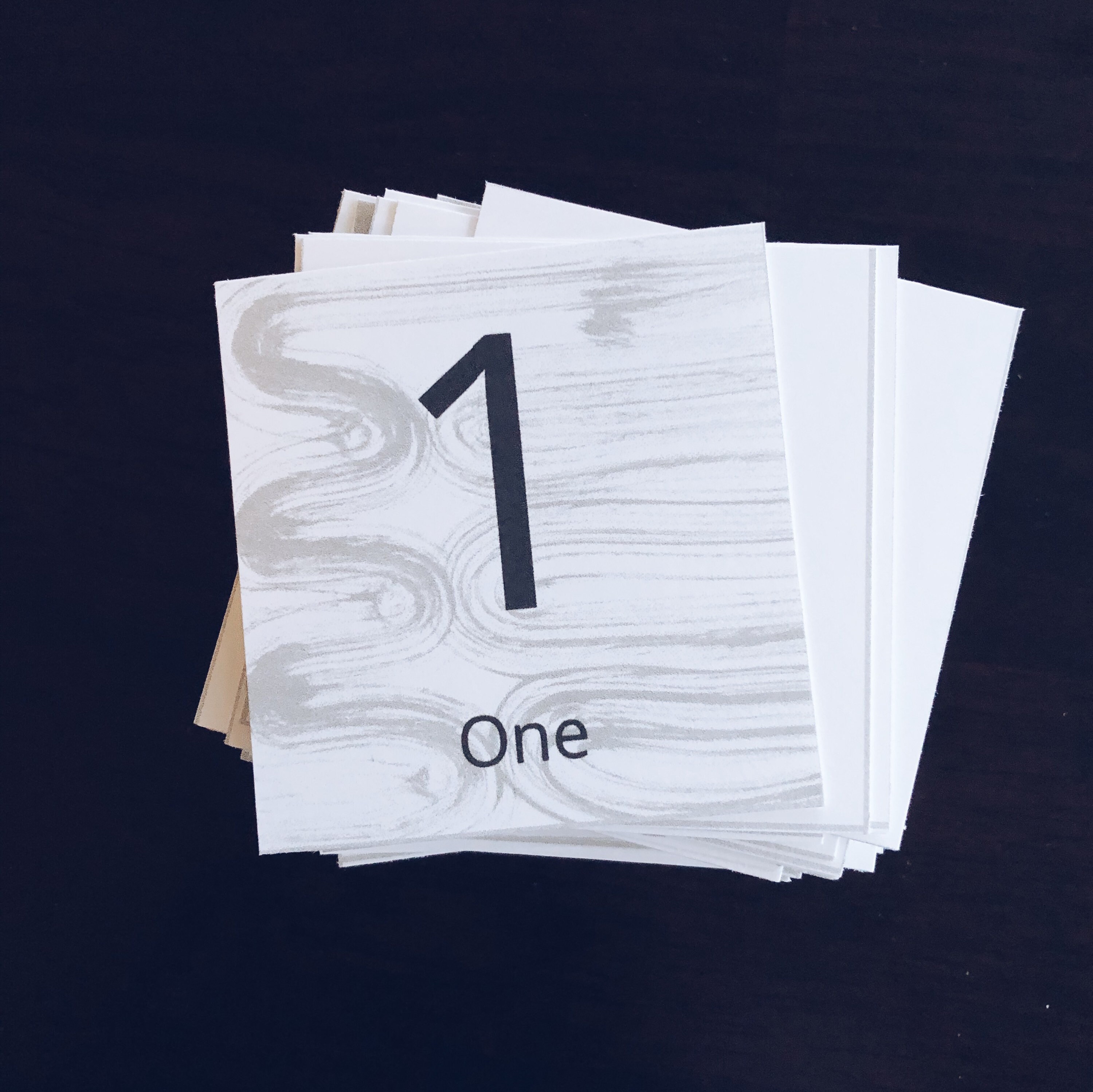 Numbers 1-100 Counting Cards//montessori//educational//homeschool ...