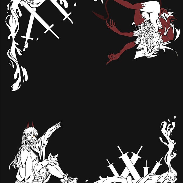 Chainsaw Man Playmat - Etsy