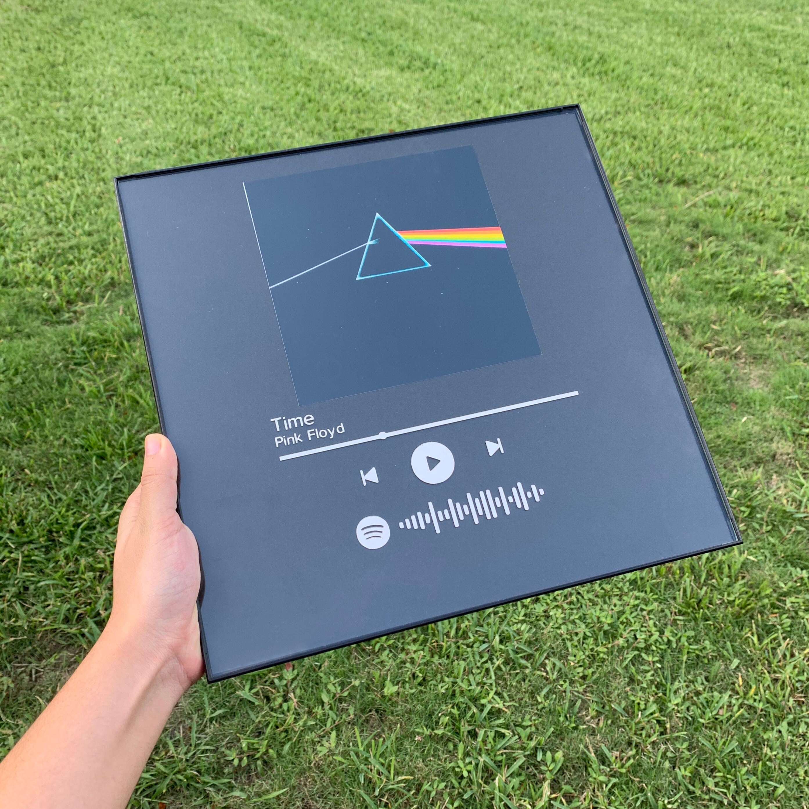 Custom Album Cover Frame Custom Framed Song Glass Custom | Etsy