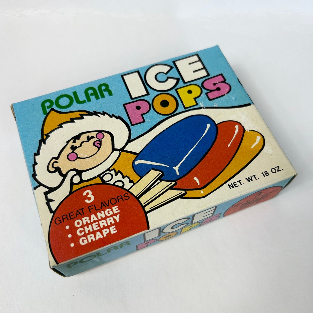 Vintage Pretend Play Polar Ice Pops Frozen Treat Toy Box - Etsy