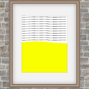 Art Printable | Set of 3 Prints | Primary Color Abstract Print Set ...