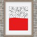 Art Printable | Set of 3 Prints | Primary Color Abstract Print Set ...