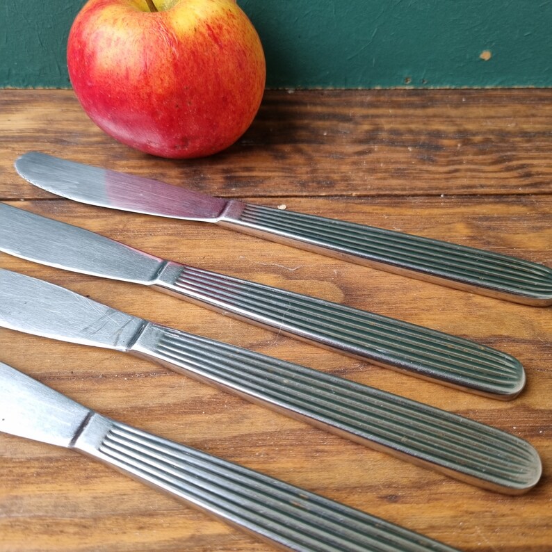 Hackman Finland 5 Dinner Knives, Kaj Franck Series Scandia, 60s - Etsy