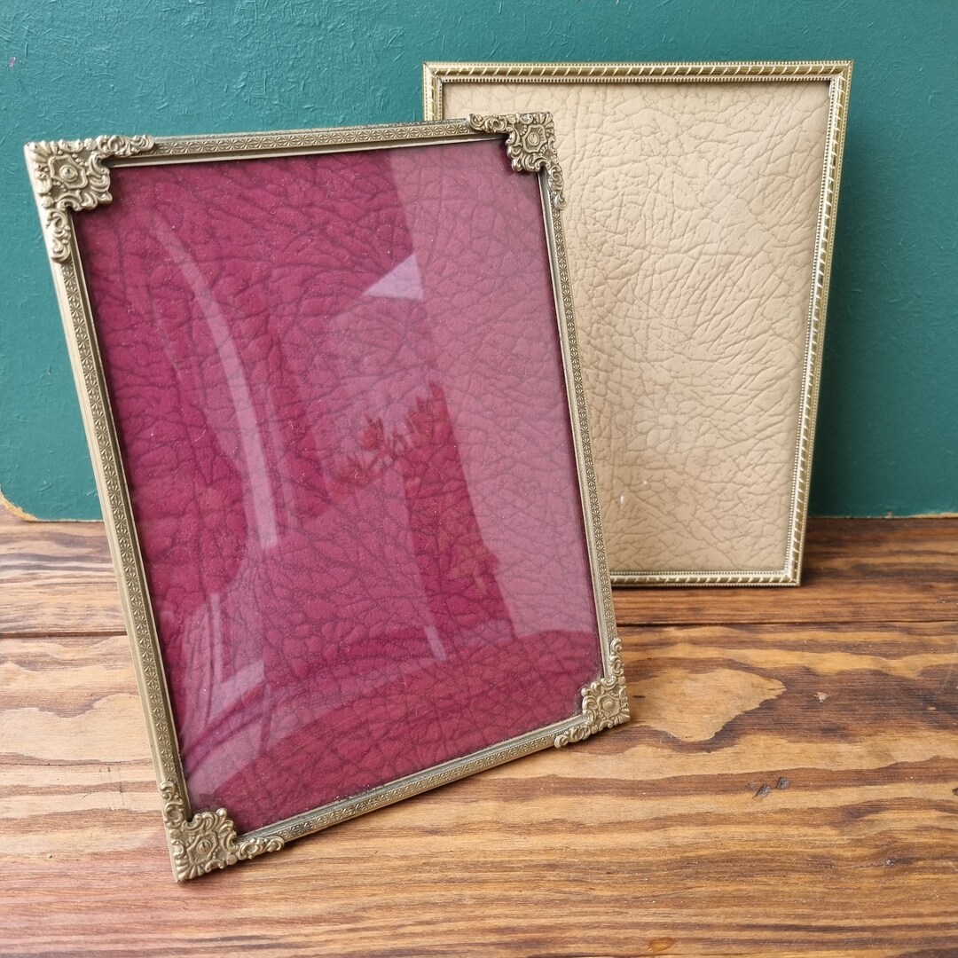 Scandinavian Large Photo Frames, Original With Bubble Glass, Sweden ...