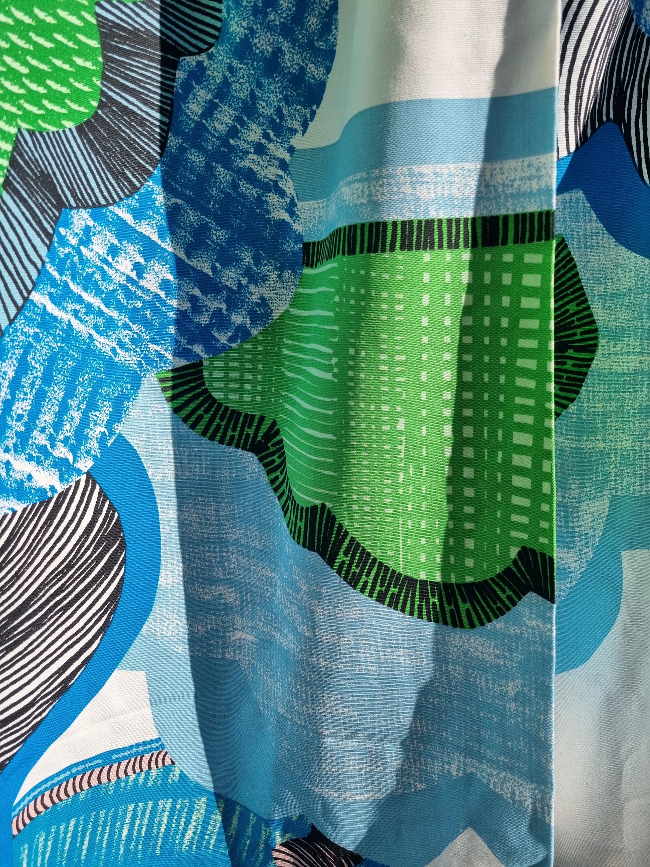 Vintage IKEA Doftranka Fabric 4 Meters- Susanna Hoikkala Big Clouds ...